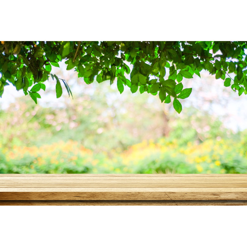 Ebern Designs Trees with Bokeh Background by Mangpor_2004 - Wrapped Canvas Photograph | Wayfair